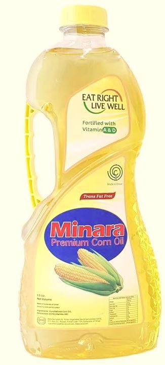 Buy Minara Pure Corn Oil 1.5 ltr Online in Oman | Talabat Oman