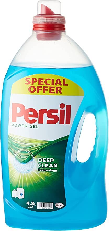 Buy Persil Power Gel Deep Clean Laundry Liquid Detergent Original 4.8 L ...