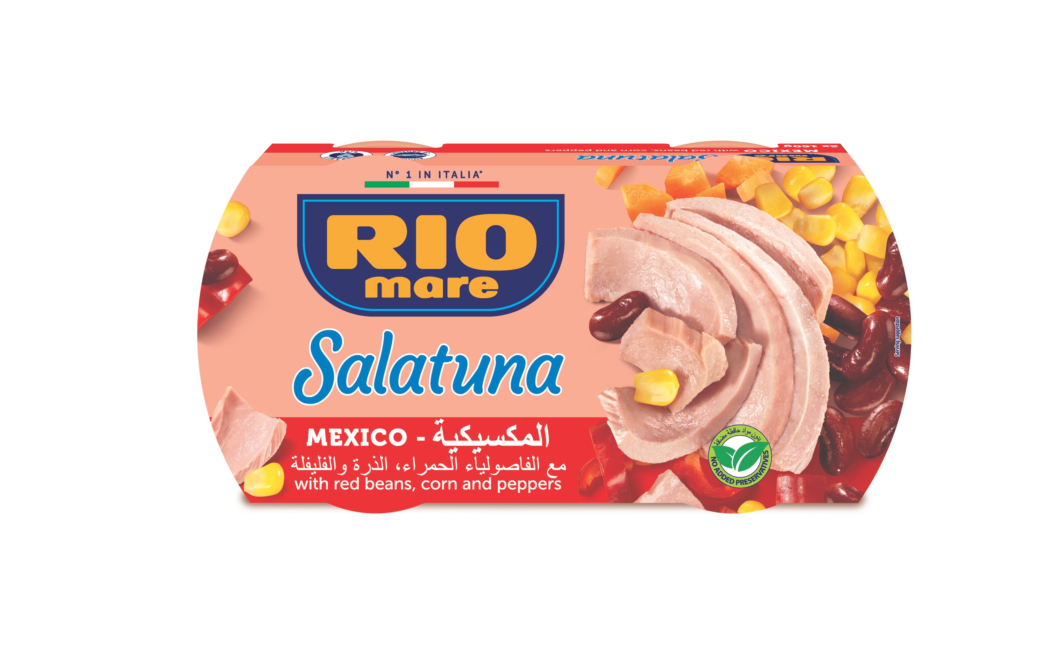 Buy Rio Mare Salatuna Mexico Recipe With Red Beans & Corn 160 g x 2 Pcs ...