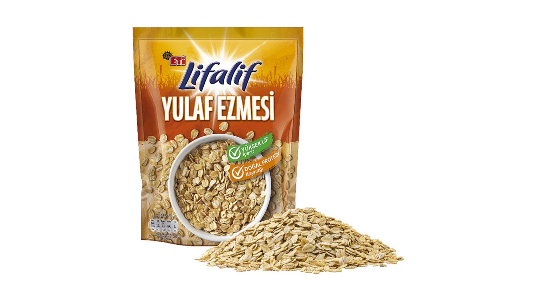 Eti Lifalif Yulaf Ezmesi 500 g - yemeksepeti.com