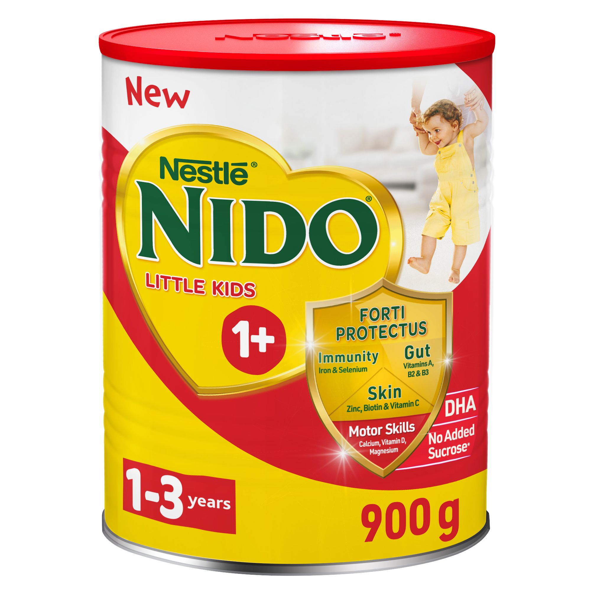 Buy Nido Little Kids 1+ Growing-Up Milk Powder 1-3 Years 900 g Online ...