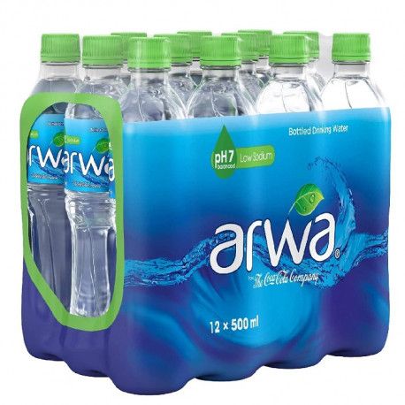 Buy Arwa Bottled Drinking Water, 12x500ml Online in Oman | Talabat Oman
