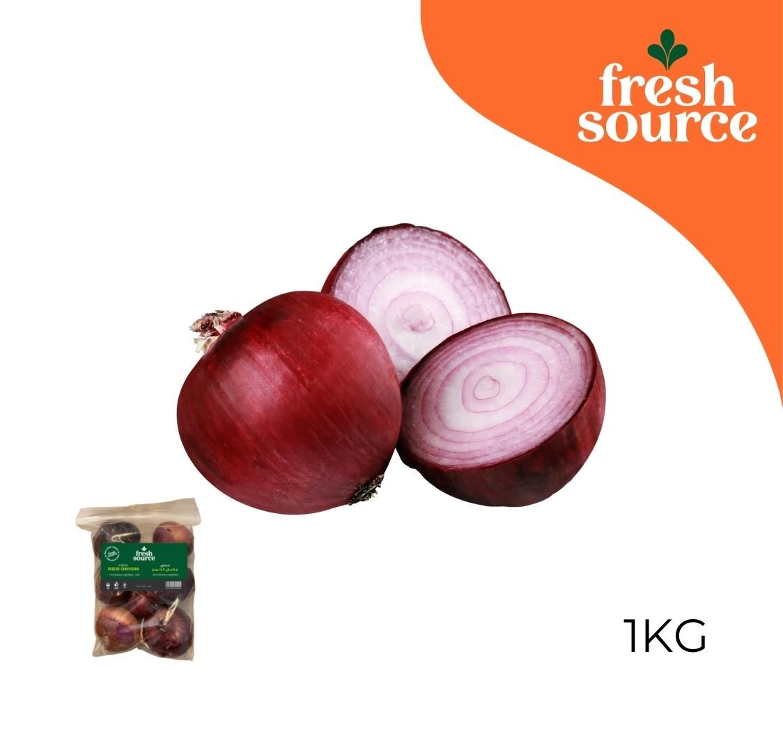 Buy Fresh Source Red Onion 1 Kg Online in Egypt | Talabat Egypt