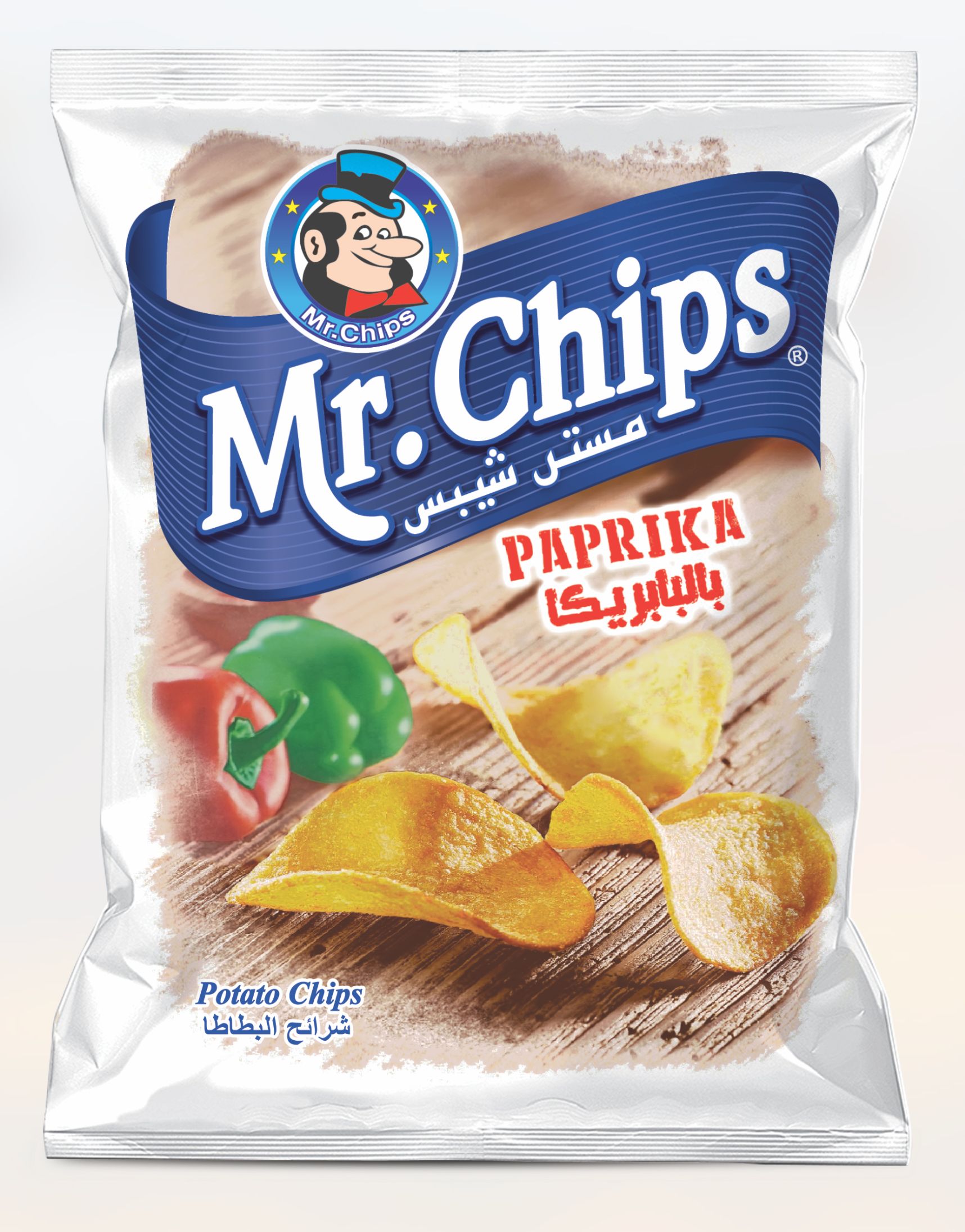 Buy Mr.Chips Paprika Flavor Potato Chips, 38g Online in Jordan | Talabat Jordan