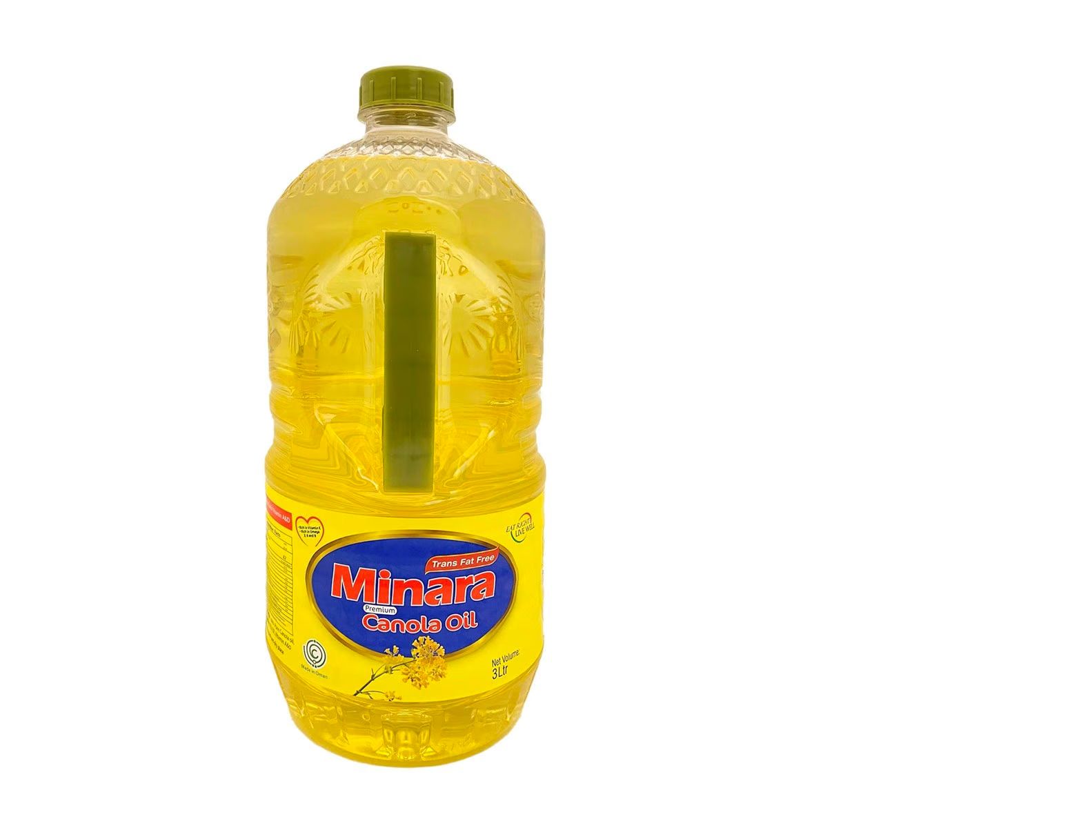 Buy Minara Pure Canola Oil 3 Liters Online in Oman | Talabat Oman