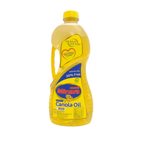 Buy Minara Pure Canola Oil 1.5 ltr Online in Oman | Talabat Oman