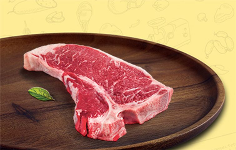Bengal Meat Beef T-Bone Steak (1 Piece) 300g delivery in Bangladesh ...