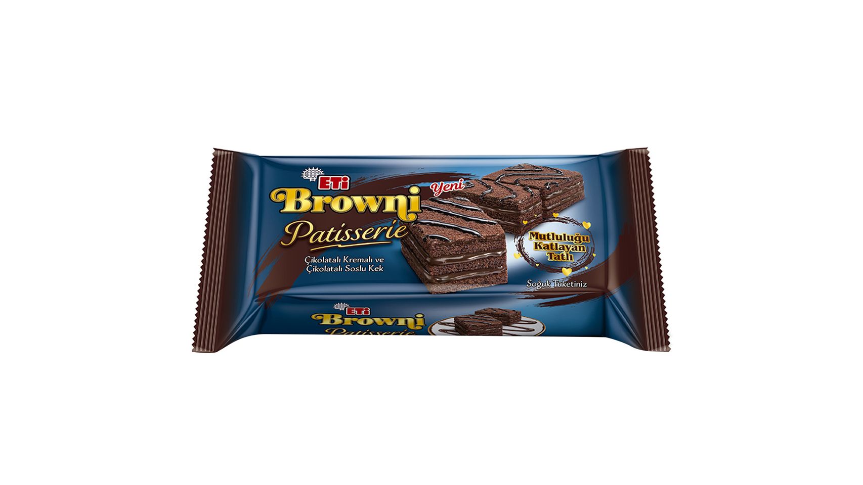 Eti Browni Patisserie Çikolata Kremalı Ve Çikolata Soslu Kek 165 g ...