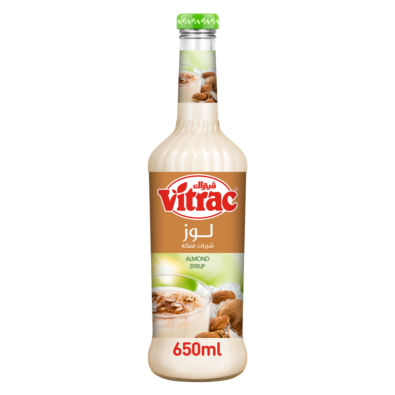 Buy Vitrac Almond Syrup, 650ml Online in Egypt | Talabat Egypt