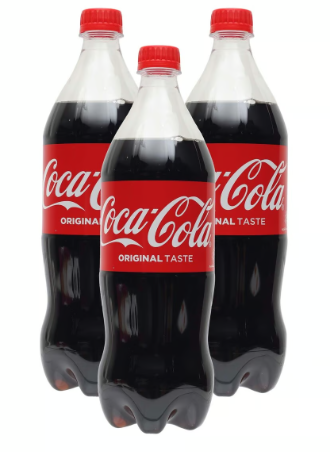 Buy Coca Cola Soft Drinks - , 3x1L Online in Bahrain | Talabat Bahrain