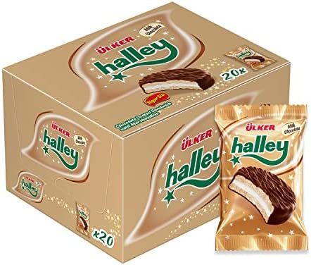 Buy Ulker Halley Single Milk Choco Pie Box 20x26g Online in Bahrain ...