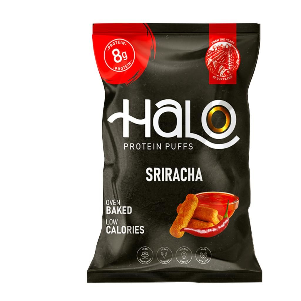 اشترِ Halo Protein Puffs Flavor With Sriracha 40 g أونلاين في Egypt ...