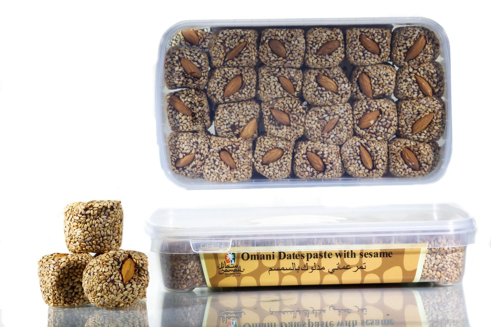 Buy Samail Dates Beers Sesame Tray, 500g Online in Oman | Talabat Oman