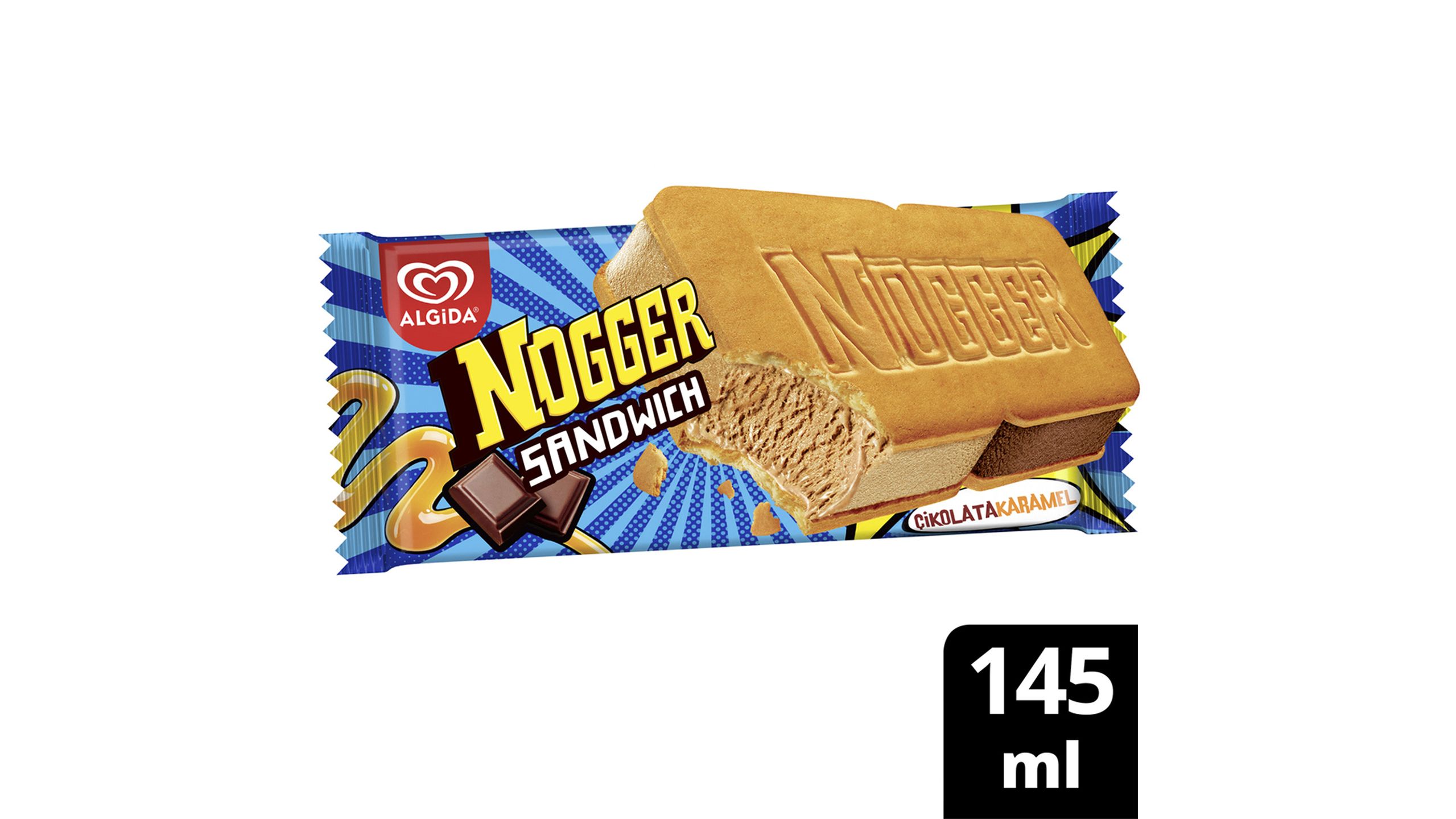 Algida Nogger Sandwich 145 ml - yemeksepeti.com