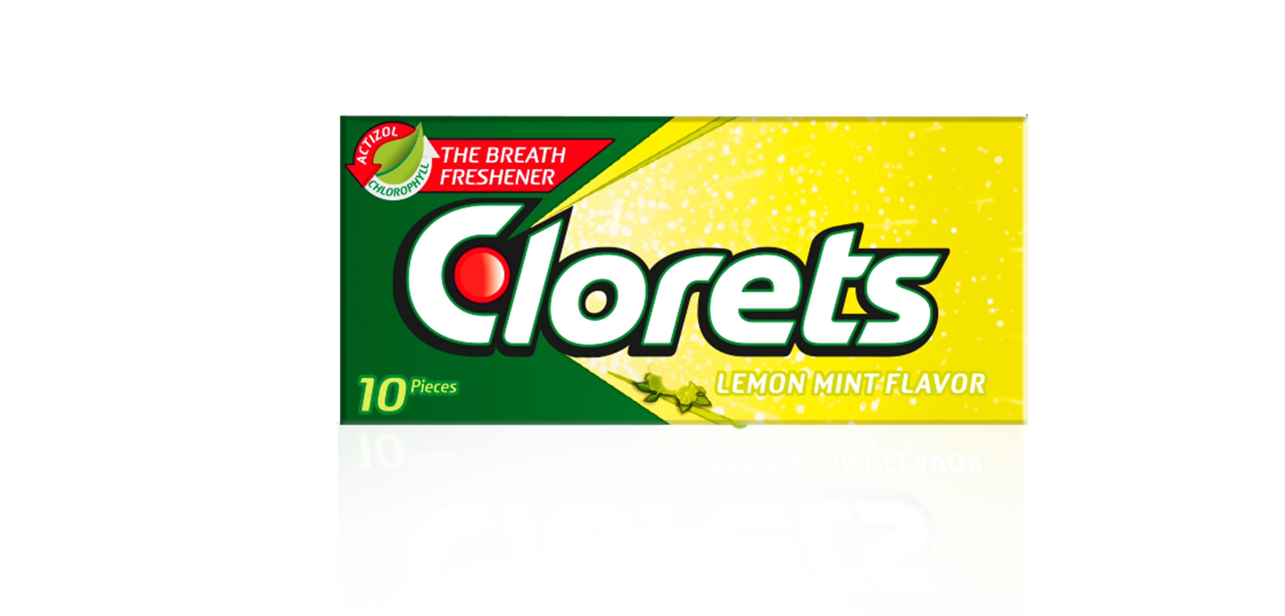 Buy Clorets Green Lemon Mint Chewing Gum 10 Pcs Online in Egypt ...