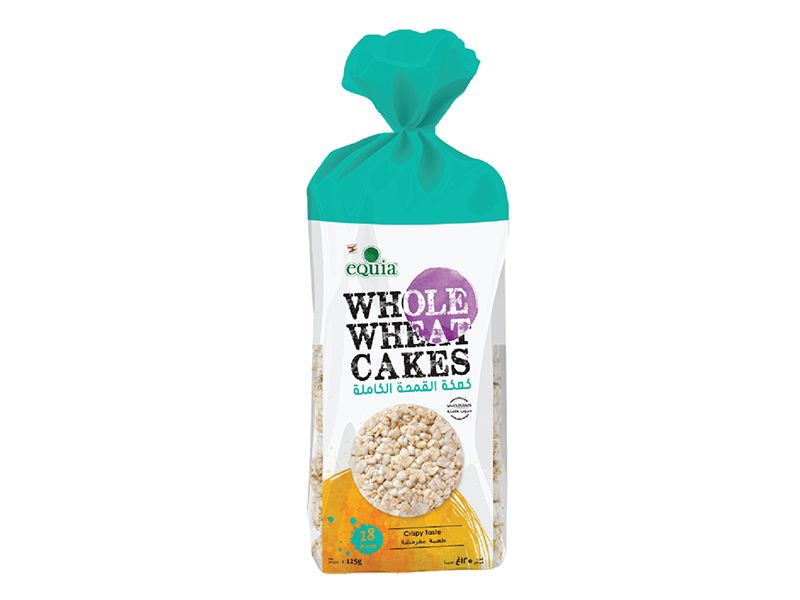 Buy eQuia Whole Wheat Rice Cakes, 18 Pieces, 125g Online in Jordan ...