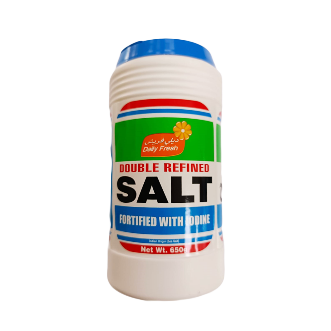 Buy Daily Fresh Iodized Salt, 650g Online in Oman | Talabat Oman