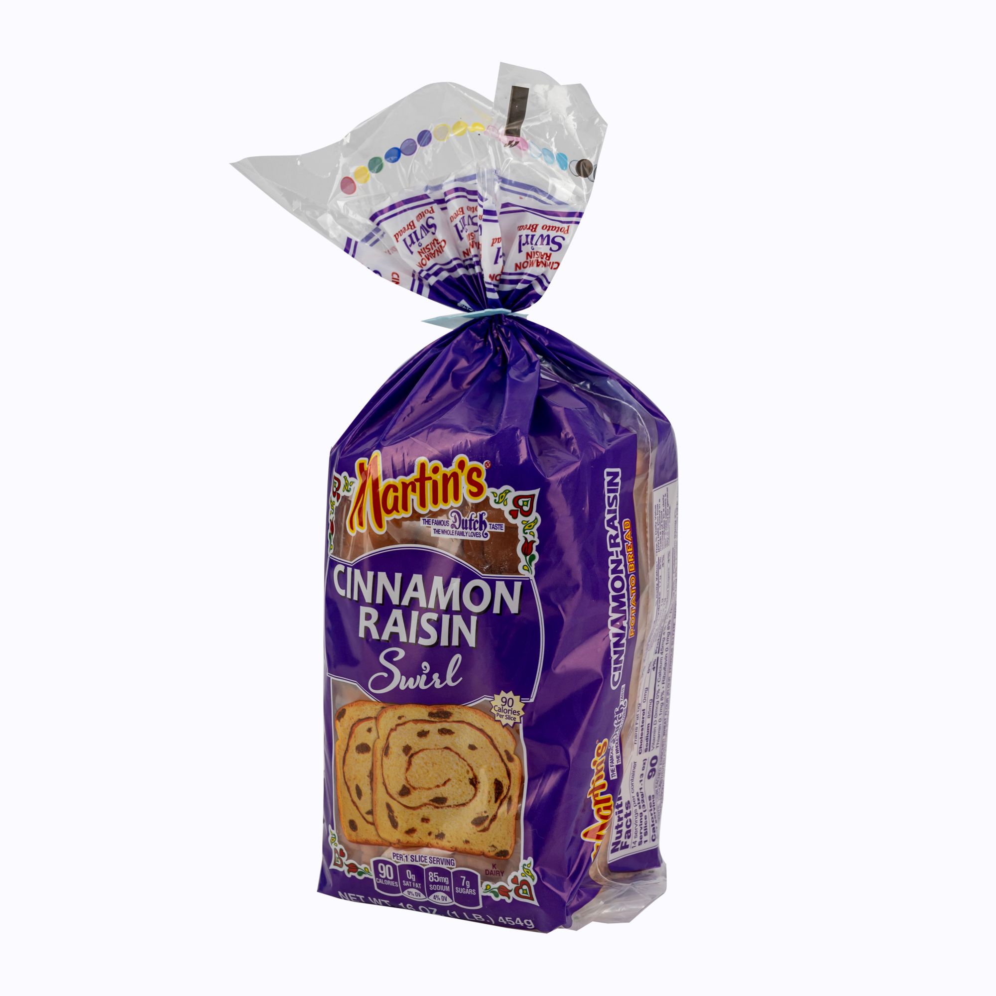 Buy Martin's Cinnamon Raisin Swirl Bread 12's 454g Online in UAE ...