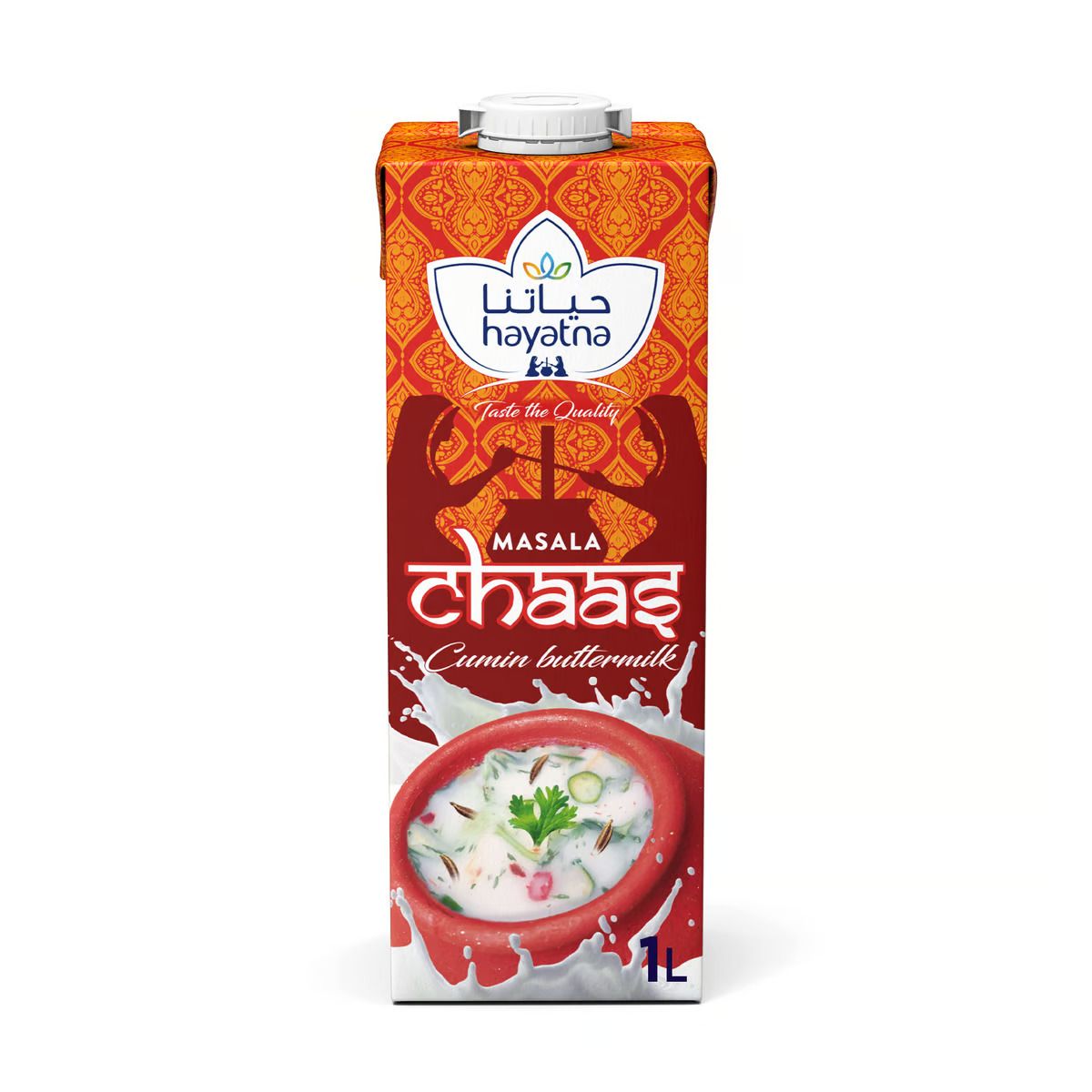 Buy Hayatna Butter Milk Spice, 1L Online in Oman | Talabat Oman