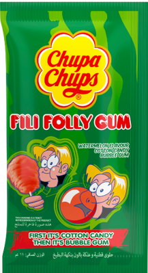 Buy Big Babol Filly Folly Gum Watermelon Cotton Candy Gum, 11g Online ...