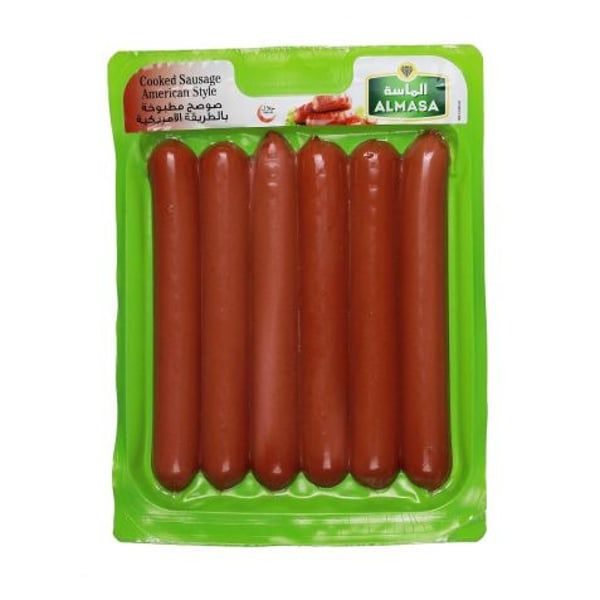 Buy Almasa Cooked Sausage American Style, 500g Online in Oman | Talabat ...