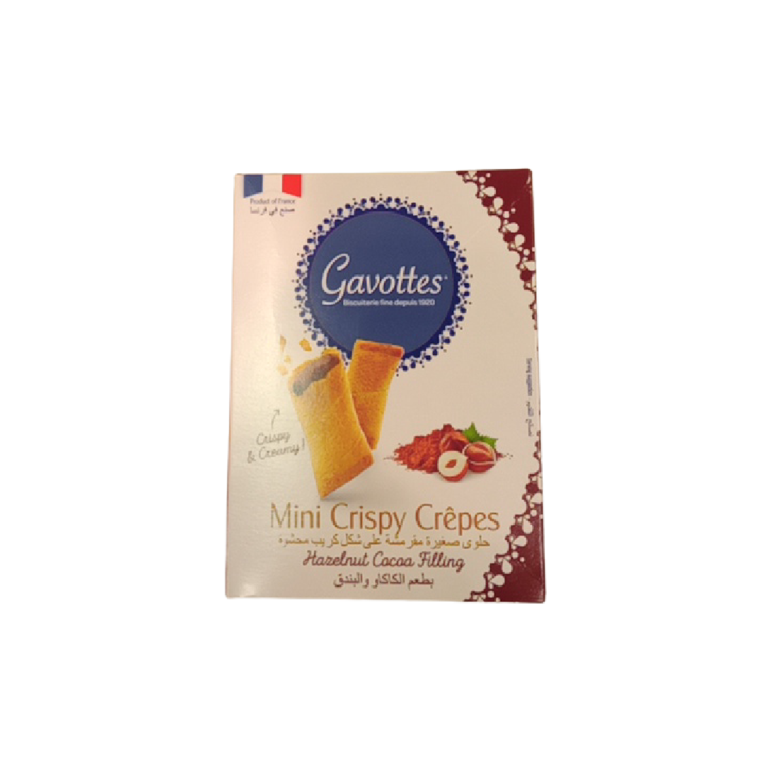 Buy Gavottes Mini Crispy Crepes Hazelnut Cocoa Filling Wafers, 90g ...
