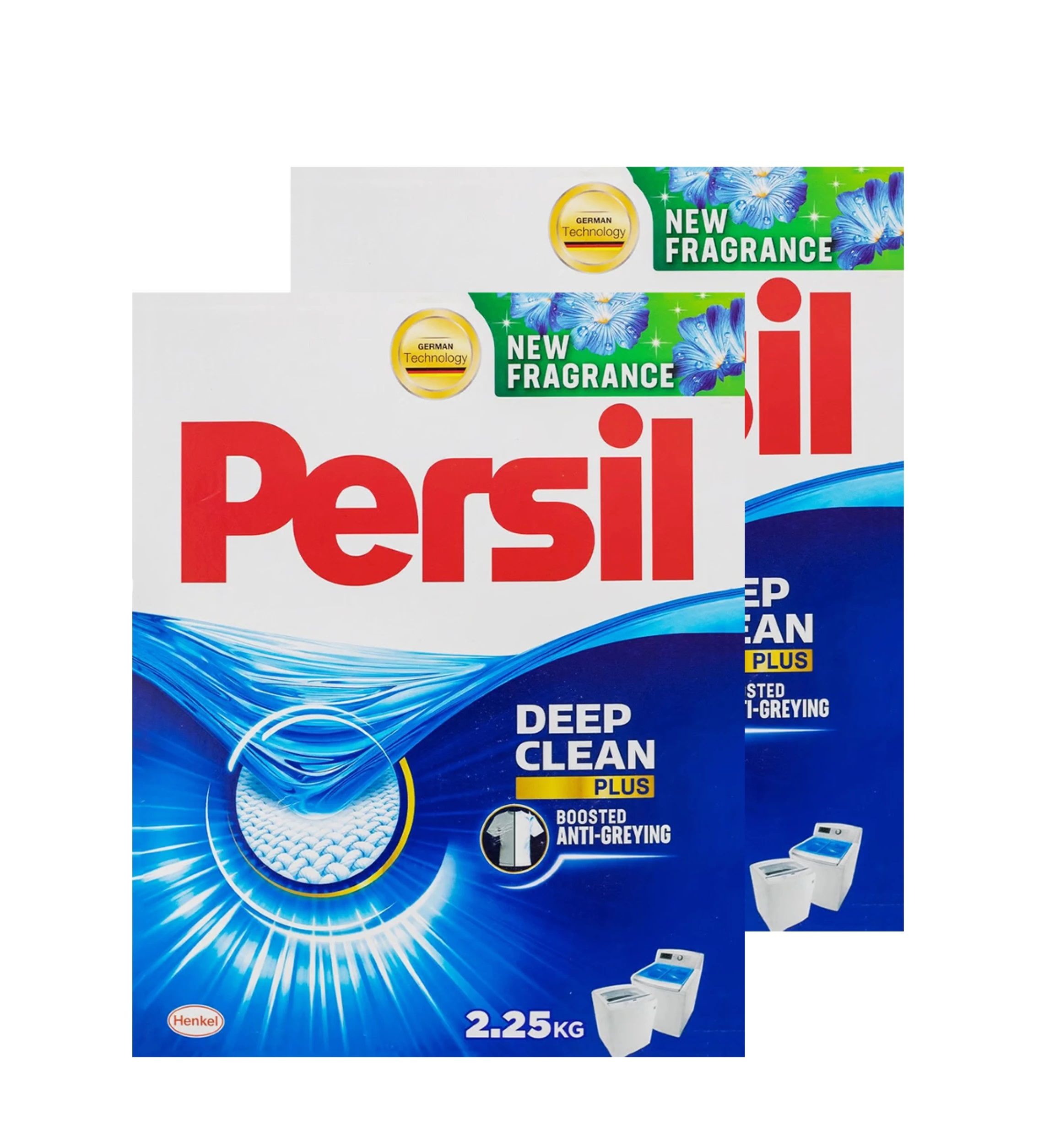 Buy Persil Blue Powder Laundry Detergent, 2x2.25kg Online in Kuwait ...
