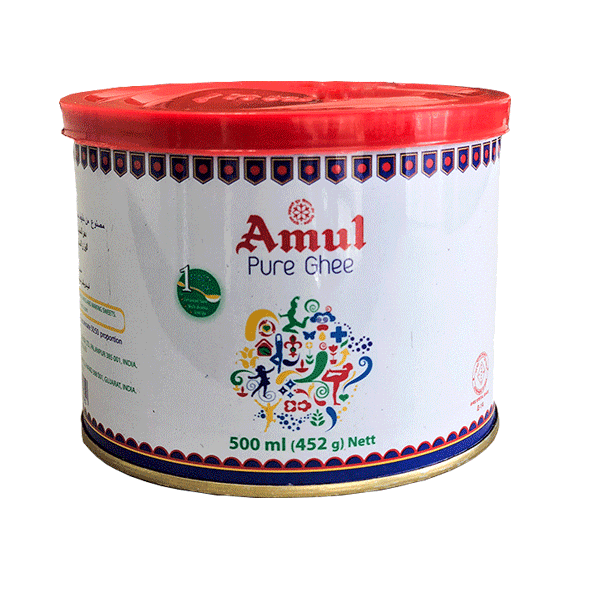 Buy Amul ghee Tin 500 ml Online in UAE | Talabat UAE