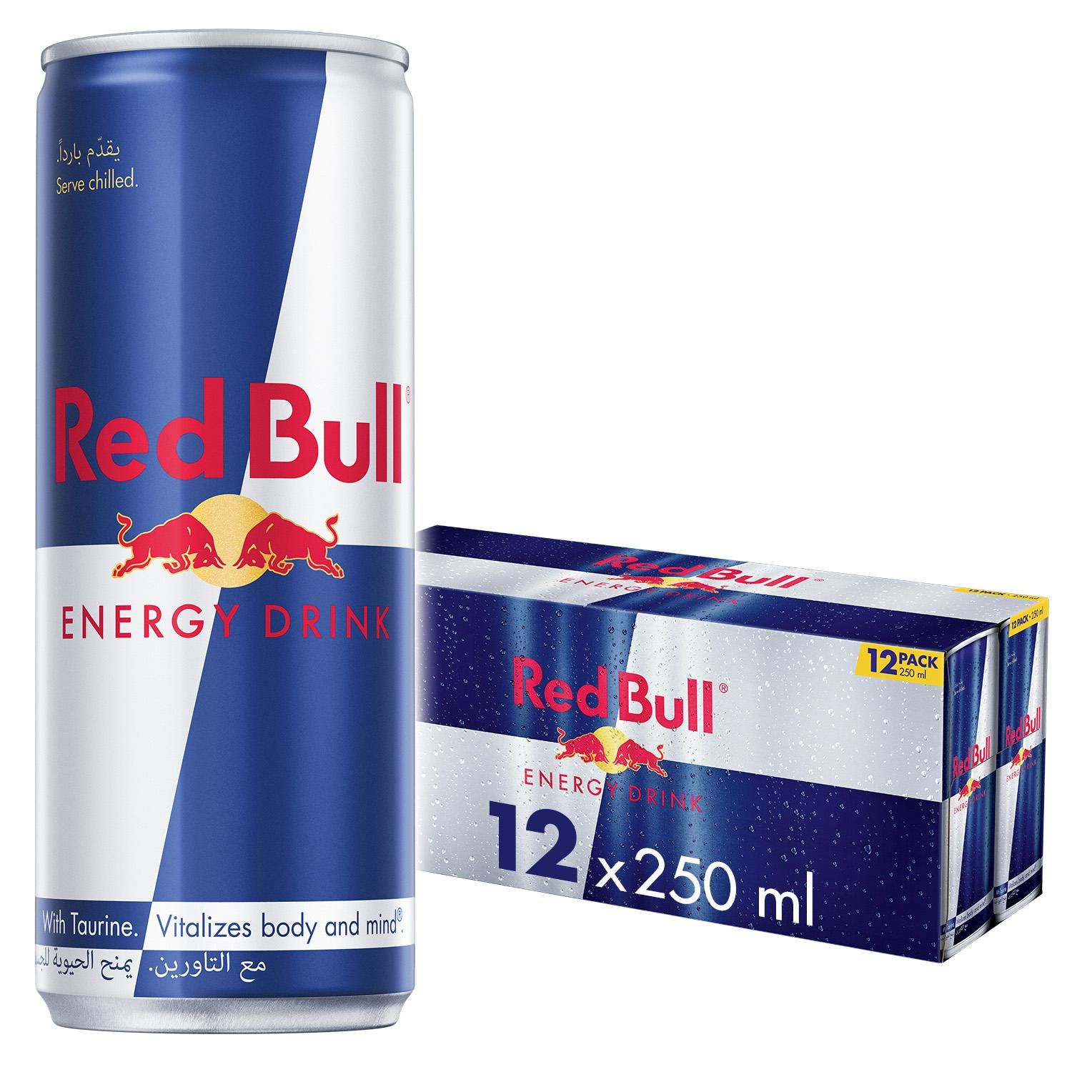 اشترِ Red Bull Energy Drink, 12 Pieces أونلاين في Egypt | طلبات Egypt