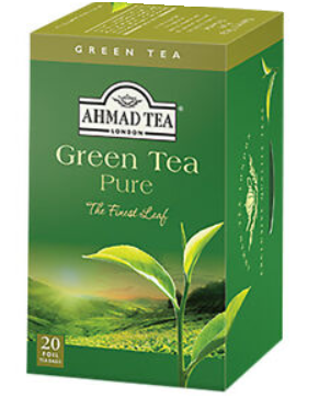 Buy Ahmad Tea Pure Green Tea Bags, 20 Bags Online in Bahrain | Talabat ...