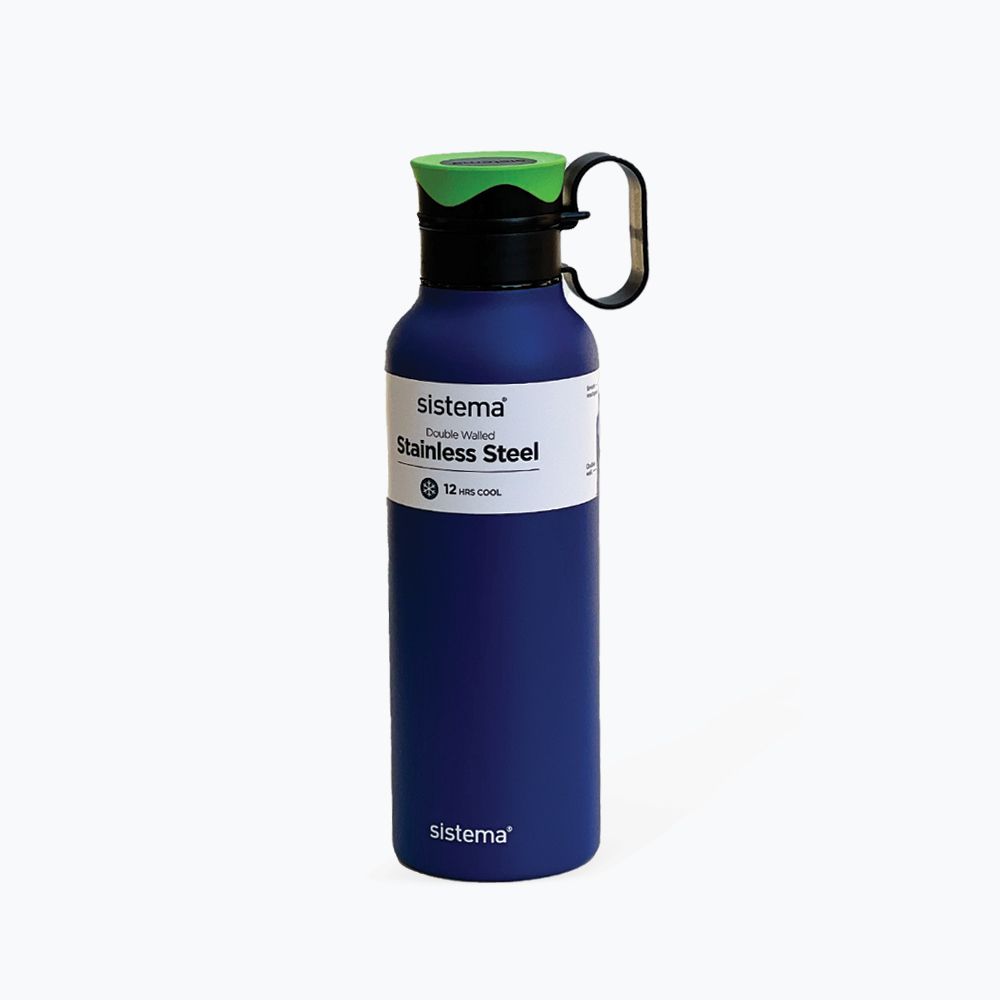 Buy Sistema Stainless Steel Bottle 600 Ml Multicolor Online in Egypt ...