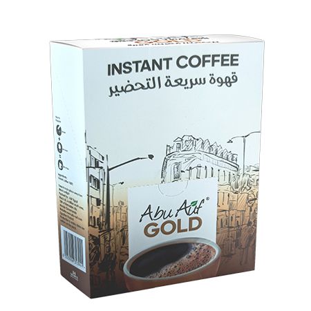 Buy Abu Auf Instant Coffee Gold Sachet, 24x2g Online in Egypt | Talabat ...