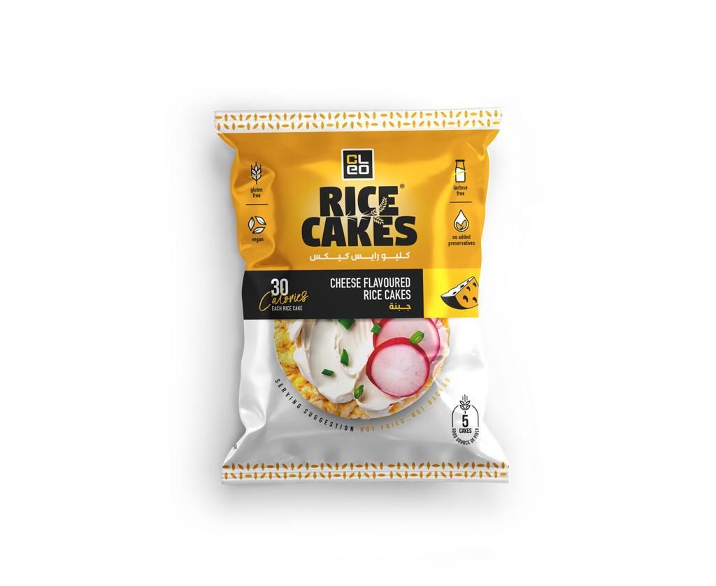 Buy Cleo Cheese Rice Cakes 5 Pcs Online in Egypt | Talabat Egypt