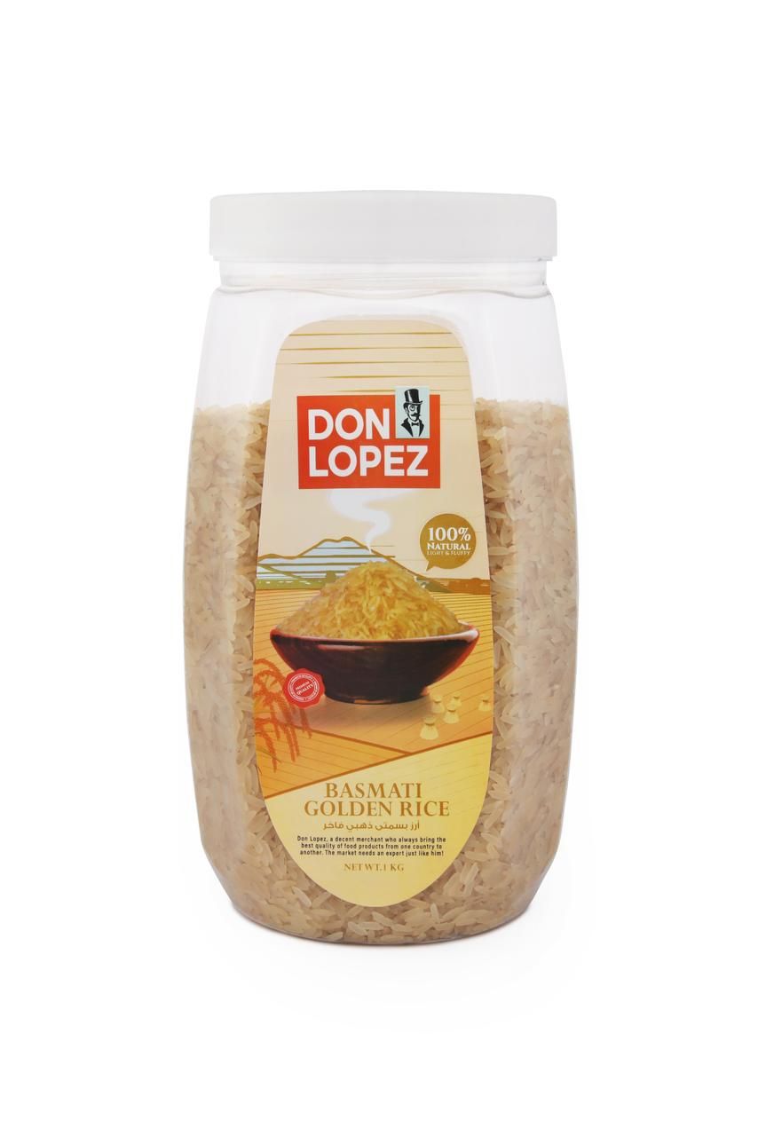 Buy Don Lopez Golden Basmati Rice , 1kg Online in Egypt | Talabat Egypt
