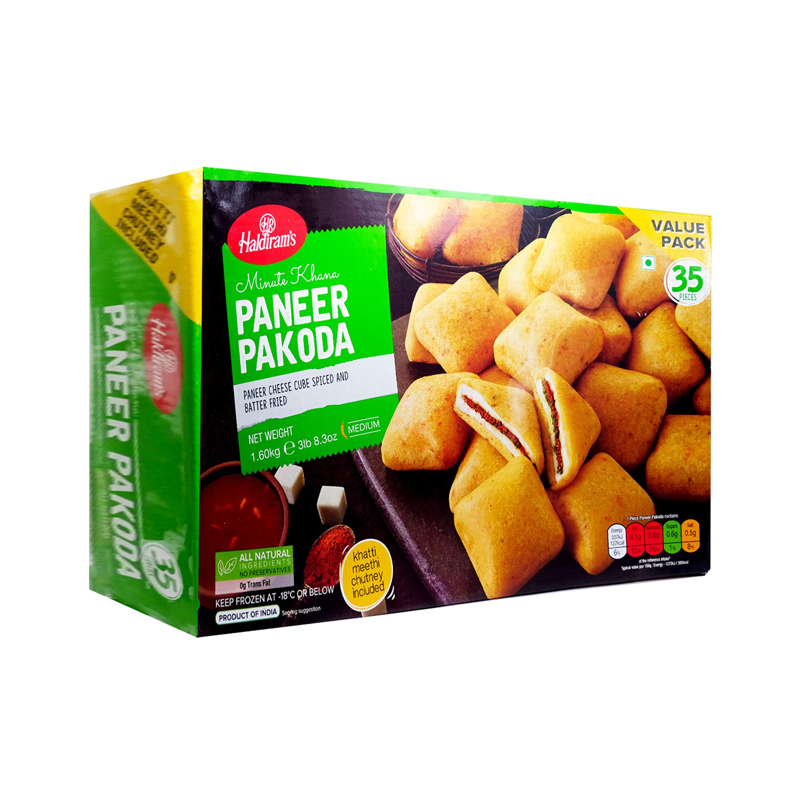 Buy Haldiram's Frozen Paneer Pakoda, 340g Online in Oman | Talabat Oman