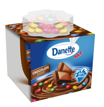 Buy Danette Chocolate Dessert, 75g + Candy Beans, 7g Online in Bahrain ...