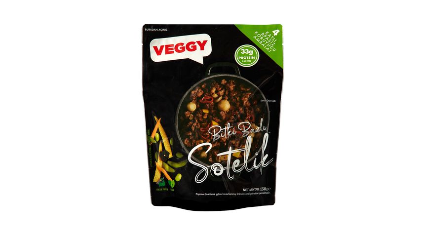 Veggy Bitki Bazlı Sotelik 150 g - yemeksepeti.com