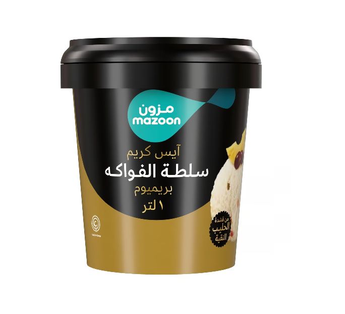 Buy Mazoon Premium Fruit Salad Ice Cream 1 Ltr Online in Oman | Talabat ...