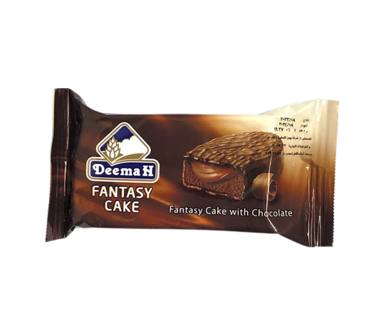 Buy Deema H Fantasy Cake With Chocolate 40 Gm Online in Egypt | Talabat ...