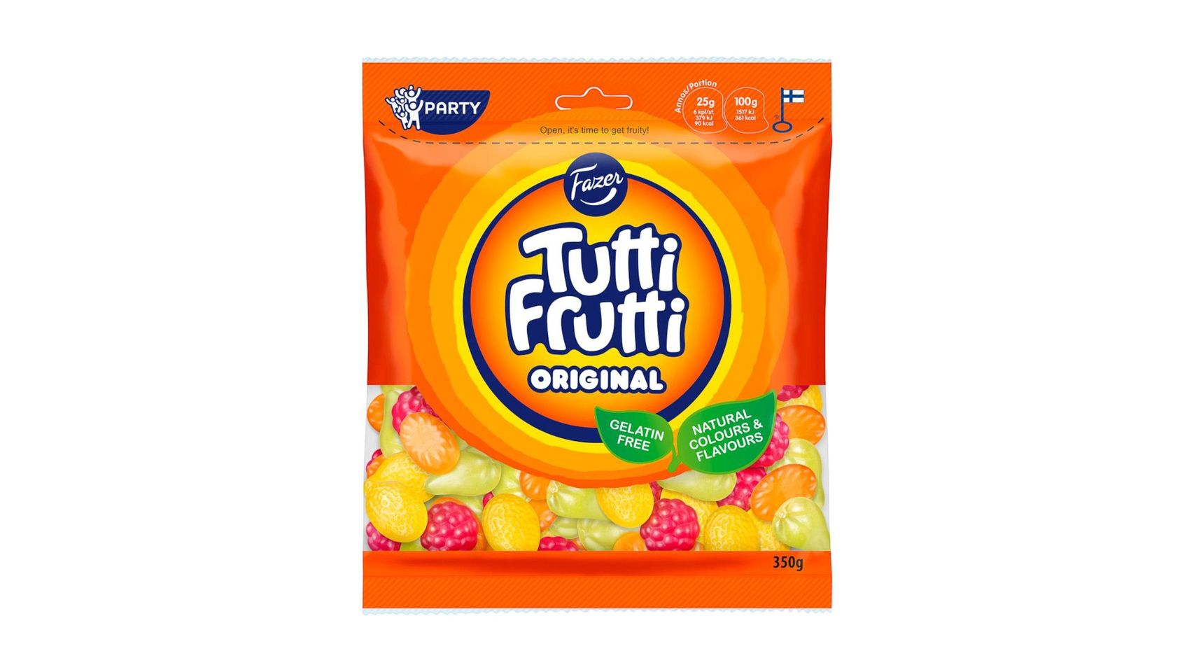 Fazer Tutti Frutti Original 350g - Köp online - foodora.se