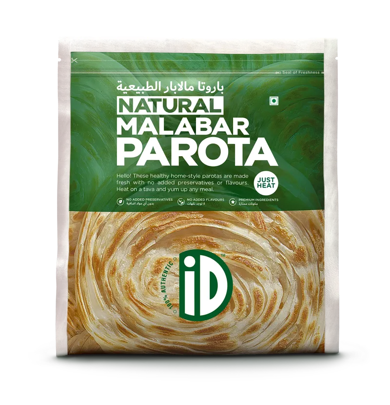 Buy ID Fresh Natural Malabar Parota, 5 Pieces Online in Oman | Talabat Oman