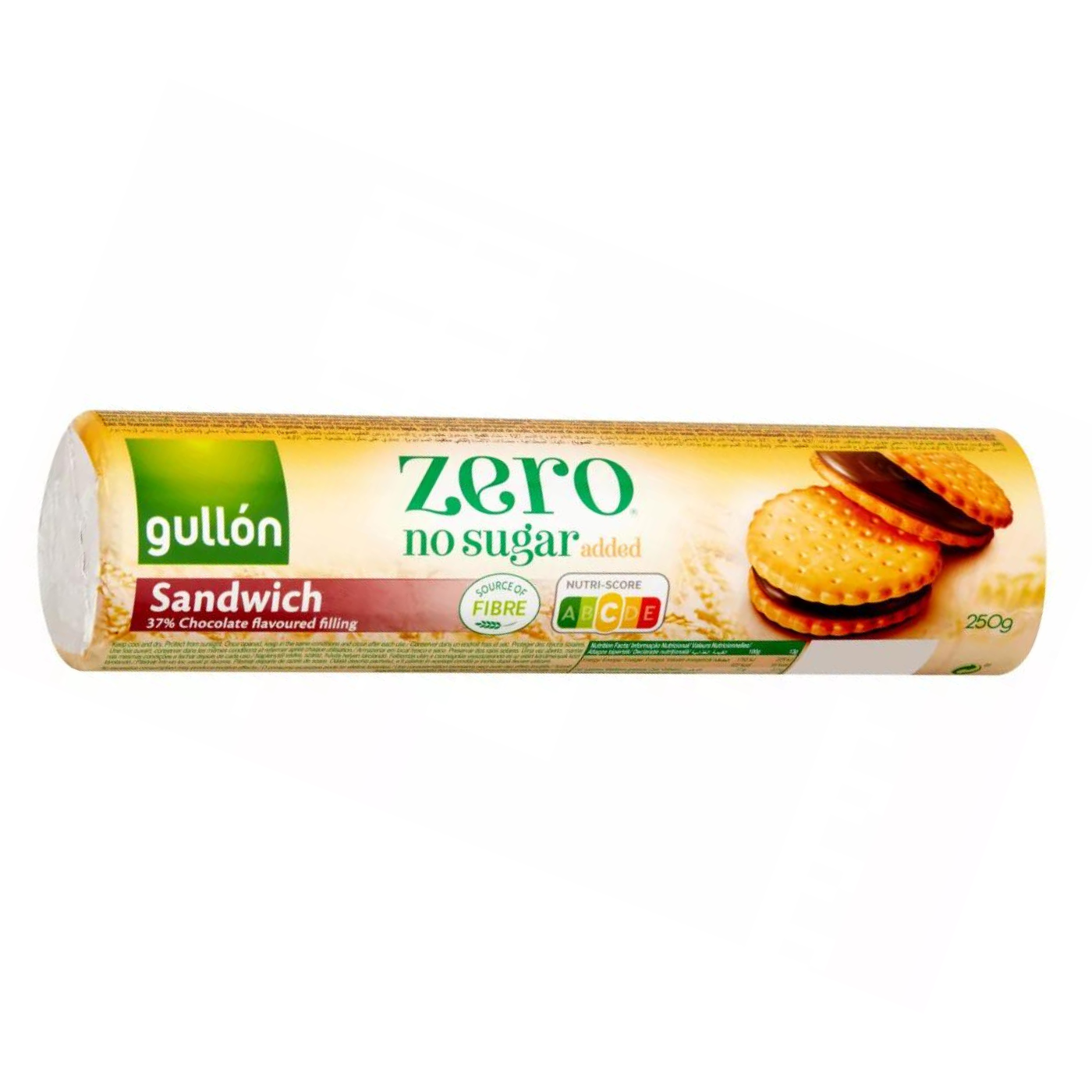 Buy Gullon Biscuits Sandwich Chocolate Zero Suger, 250g Online in ...