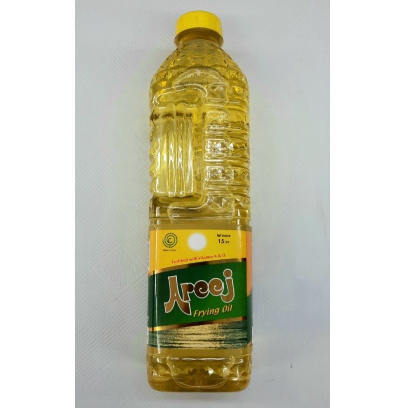Buy Areej Normal Frying Oil, 1.5 Ltr Online in Oman | Talabat Oman