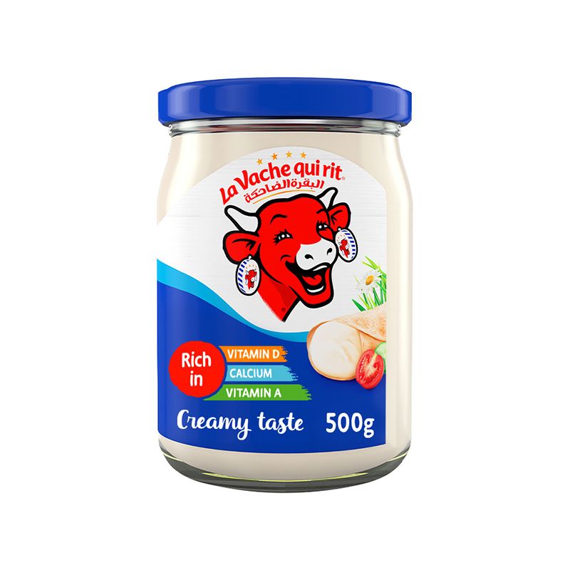 Buy La Vache qui rit Cream Cheese Jar, Rich in Calcium, Vitamin A & D ...