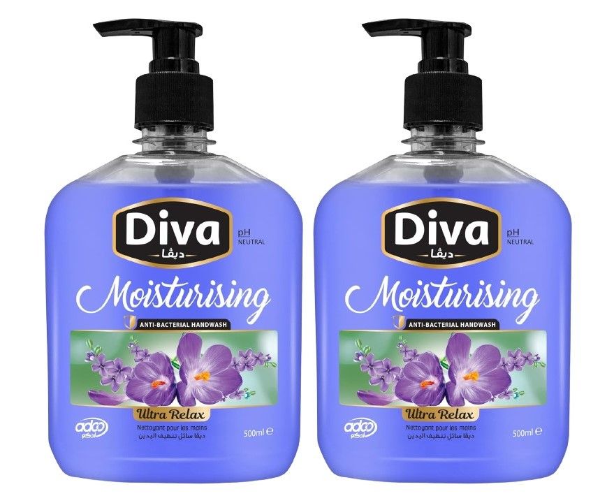 Buy Diva Liquid Hand Soap Moisturizing multipack 500Ml 1+1 Promo Online ...
