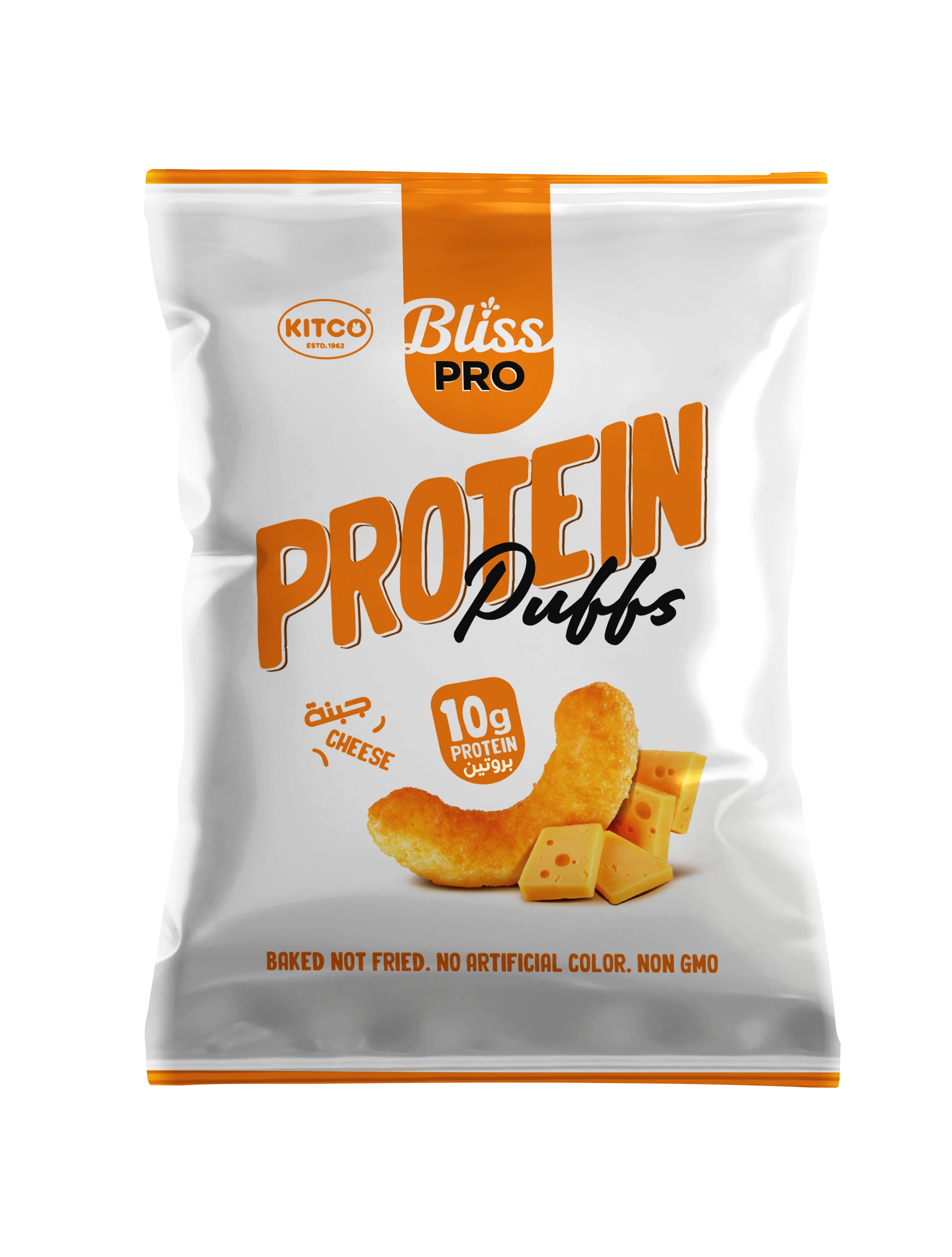 Buy Kitco Bliss Pro Cheese Protein Puffs, 50g Online in Kuwait ...