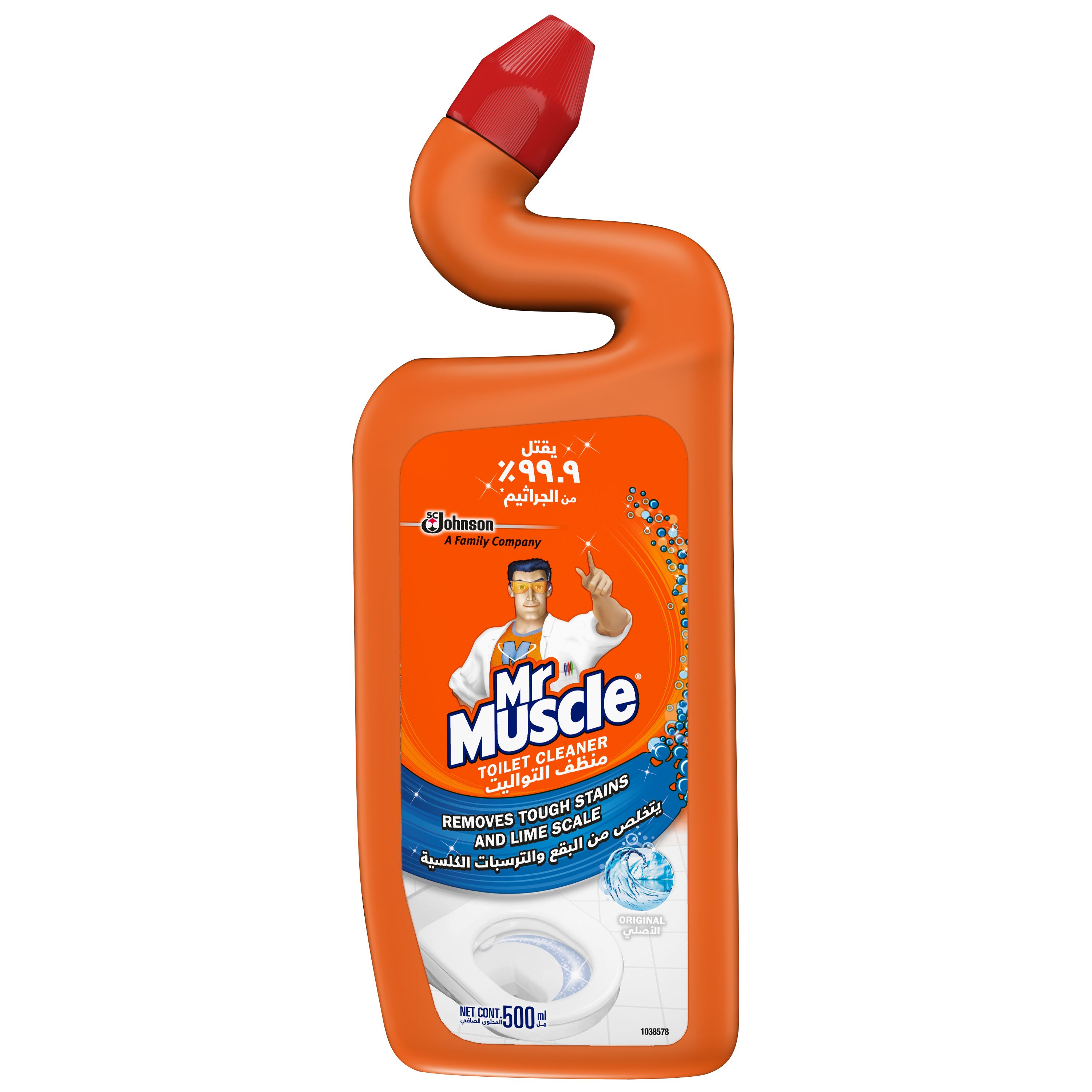 Buy Mr. Muscle 5In1 Original Liquid Toilet Cleaner, 500ml Online in ...