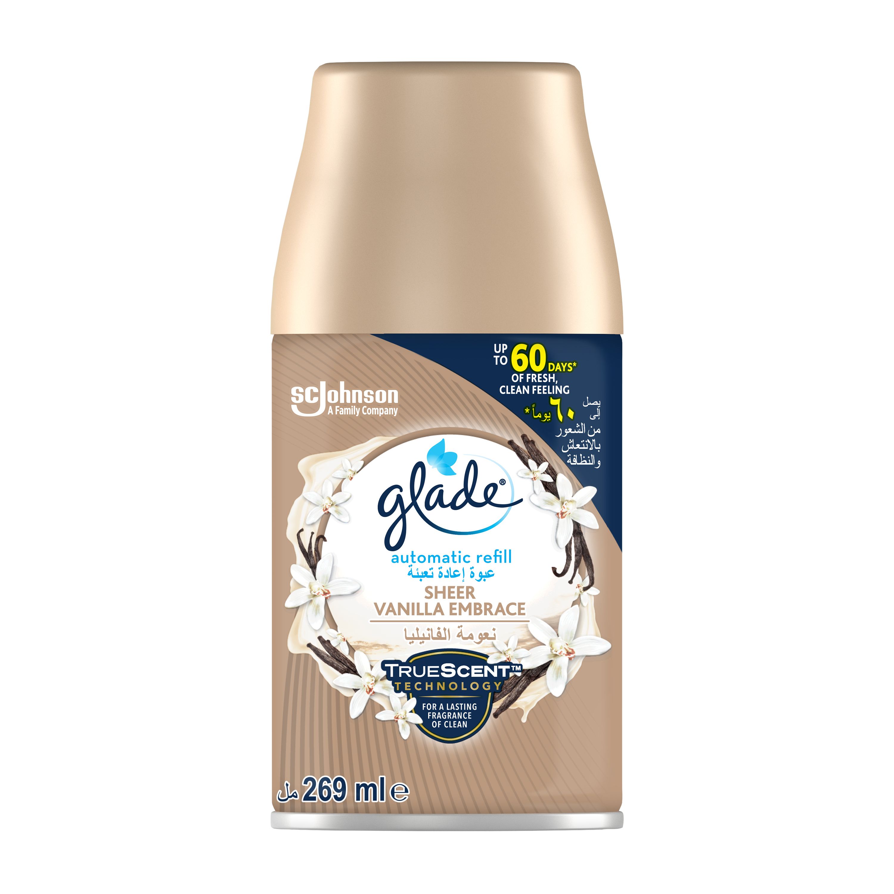 Buy Glade Automatic Air Freshener Spray Refill Sheer Vanilla Embrace ...