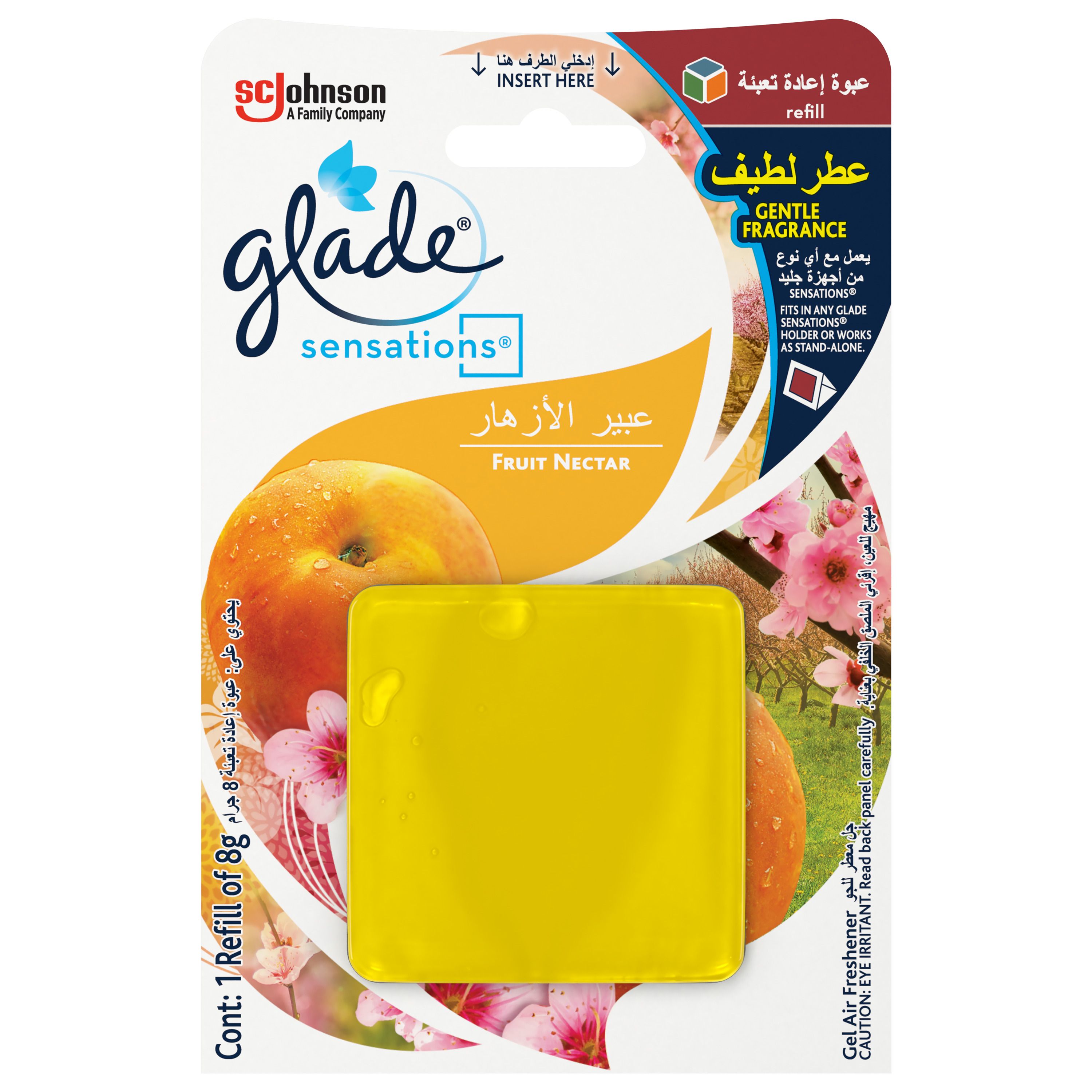 Buy Glade Sensations Refill Fruit Nectar Air Freshener, 8g Online in ...