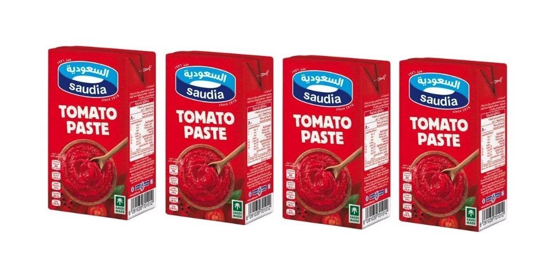 Buy Saudia Tomato Paste, 4X 135g Online in Jordan | Talabat Jordan